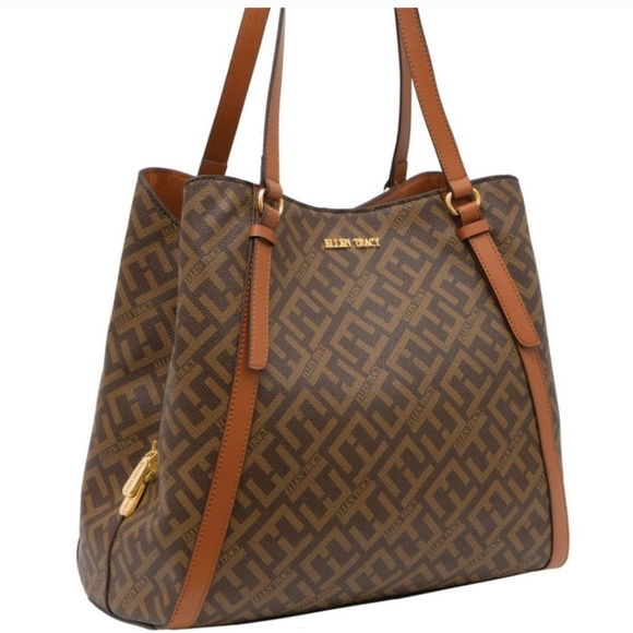 Ellen Tracy | Bags | Ellen Tracy The Signature Collection Double Handle ...